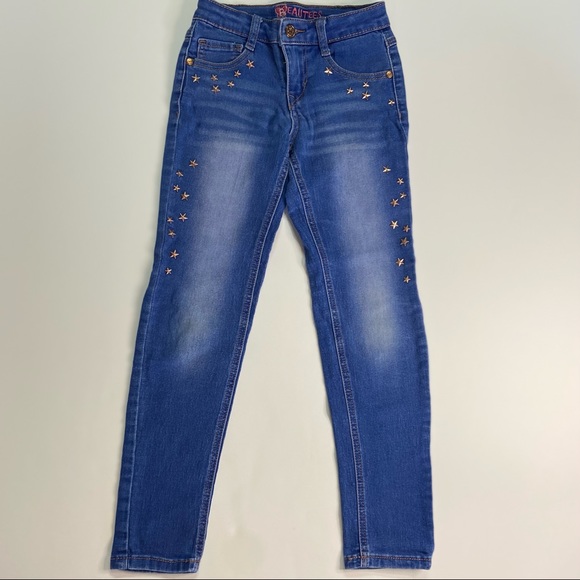Beautees | Bottoms | Girls Beautees Jeans With Stars | Poshmark
